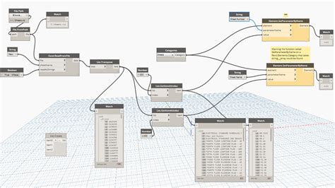 noob excel import question lists logic dynamo