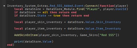 Inventory System Not Working Properly Scripting Support Developer