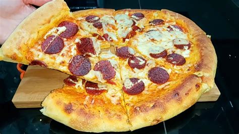 Պիցցայի խմոր🍕🍕երբ պատրաստեք այս խմորը այլևս չեք գնի խանութից պիցցա Պեպերոնի Пицца Пепперони