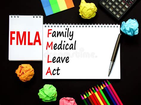FMLA Family Medical Leave Act Symbol Concept Words FMLA Family Medical