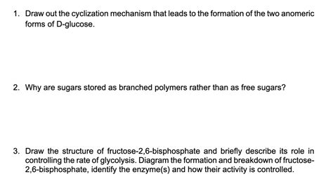 [solved] Draw The Structure Of Fructose 2 6 Bisphosphate A