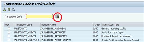 SAP Basis Tutorials How To Lock Or Unlock Transaction Code Tcode In SAP System