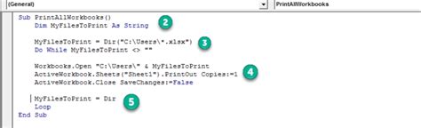 Macro Mondays How To Print All Excel Workbooks In A Folder Using An Excel Macro How To Excel