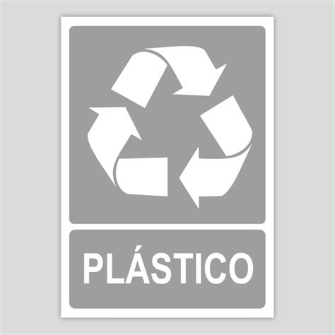 Reciclar Logotipo De Plastico Logotipo De Icono De Vector De Reciclaje