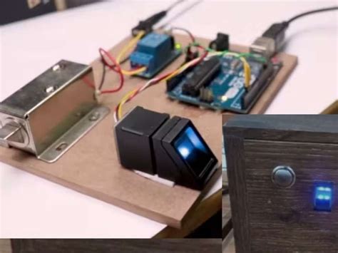 Smart Fingerprint Locker System Project