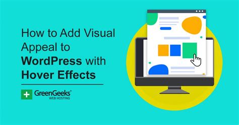 how to add visual appeal to wordpress with hover effects
