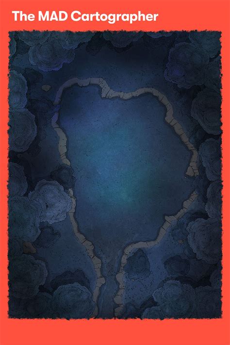 Luminescent Cave Rpg Battle Map By Minute Table Top Artofit