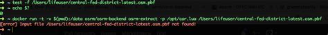 Error Input File Osmpbf Not Found · Issue 4253 · Project Osrm