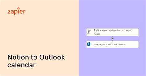 Anytime A New Database Item Is Created In Notion Create Event In Microsoft Outlook Zapier