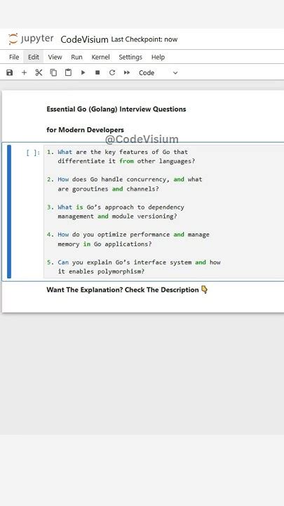 Essential Go Golang Interview Questions For Modern Developers Codevisium Golang