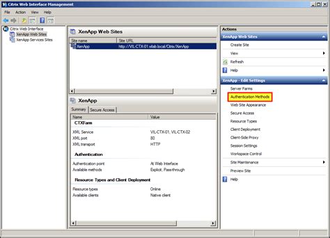 Configure Pass Through Authentication For Citrix Xenapp 65 Virtually