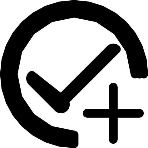 Add Check Vector Svg Icon Svg Repo