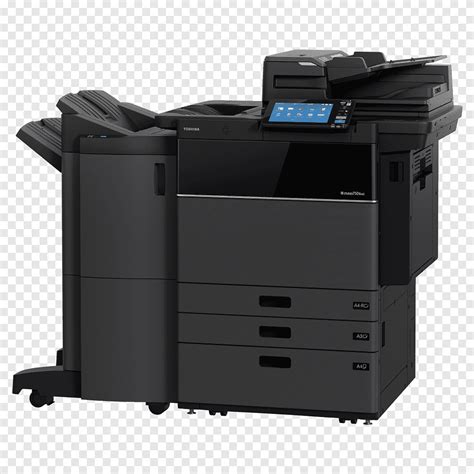 Copier Multi Function Printer Toshiba Paper Printer Angle Electronics Png Pngegg