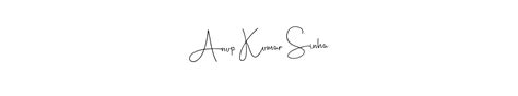 72 Anup Kumar Sinha Name Signature Style Ideas Outstanding Autograph