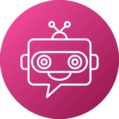 Premium Vector Vector Design Chatbot Icon Style