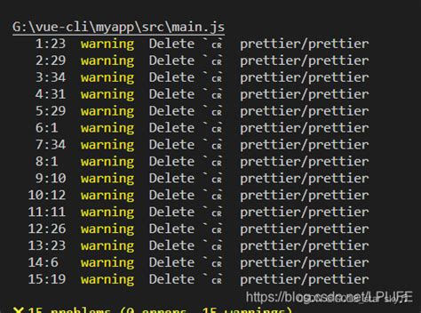 解决关于0 Errors And 27 Warnings Potentially Fixable With The ` Fix` Option的问题27 Errors And 0