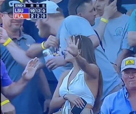 Lsu Fans Viral Strikeout Caught By Espn