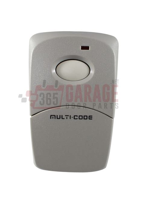 Multi Code MCS307010 3070 1 Channel Key Ring Gate Garage Door Transmitter By Linear 5pc 365