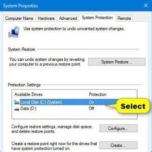 How To Remove A System Restore Point In Windows 10 Tridev Computers