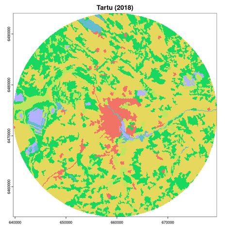 Comparison Of Spatial Patterns In Categorical Raster Data For Overlapping Regions Using R R