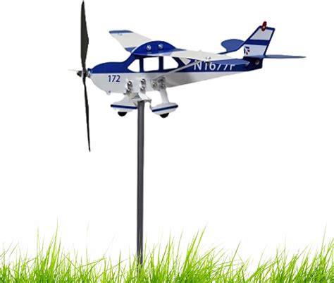 Wind Vanes For Outside Metal Sturdy Airplane Shapes
