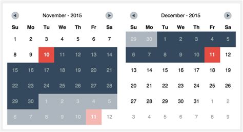 Modern Date Range Picker Component React Tailwindcss Datepicker