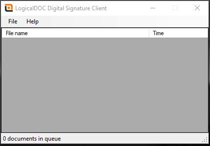 Digital Signature Client LogicalDOC Documentation
