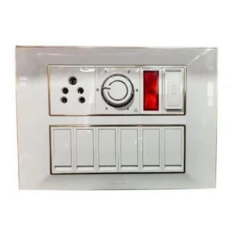 6amp One Way Modular Switch 1m At ₹ 13 Piece In Shikohabad Id 27608039297