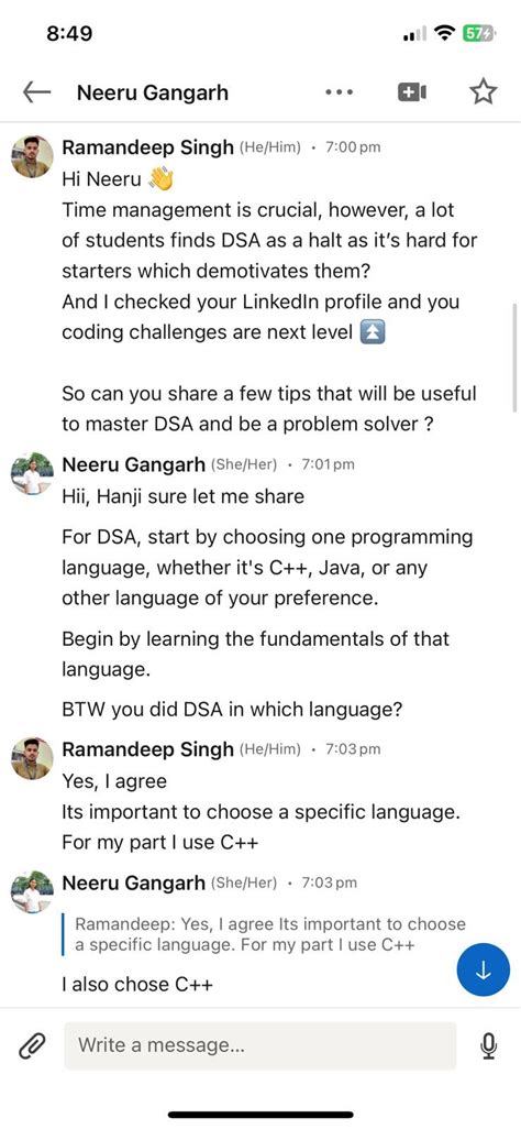 Neeru Gangarh On Linkedin Dsa Learning Growth Consistency Neerugangarh