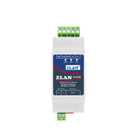 Modbus Rs485 Small Size Din Rail Mounted Modbus Rtu Tcp Serial Server Ethernet One Serial Port