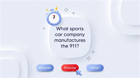 Premium Vector Quiz Game Menu Test Questions Choice Template For Tv Show Or Trivia Game Vector