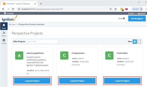 Perspective Sessions Ignition User Manual