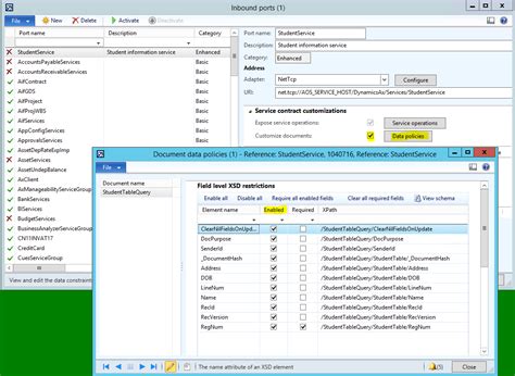 rr ax dynamics aif inbound custom service creation or creating and