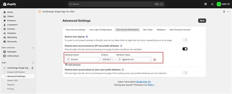 Shopify Saml Single Sign On Sso