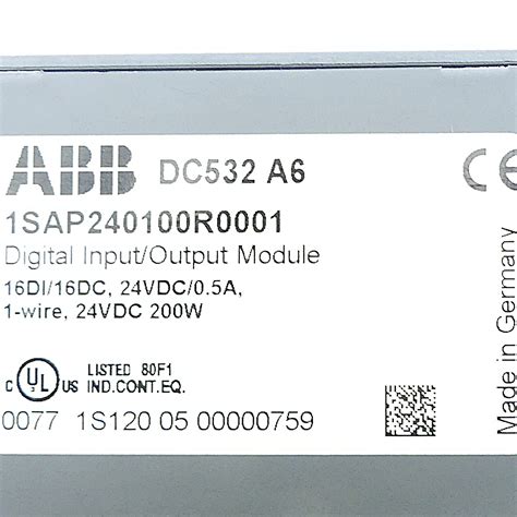 maschinenteil24 abb digital input output module buy online