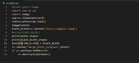 Take A Sunglass Photo And Attach It To Another Photo Of Your Choice” Using Python By Namandeep