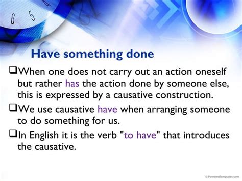 Causative Sentences Ppt Causative Sentences Ppt