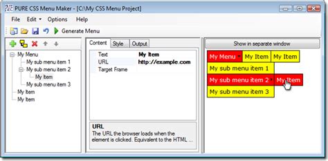 Pure Css Menu Maker With Full Keygen Latest 2022