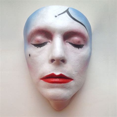 Pierrot Mask By Nicholas Boxall David Bowie Makeup David Bowie