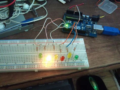 Encender Leds Secuencial Mente De Un Lado A Otro Con Arduino Uno Masterhacks Blog