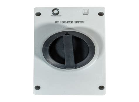 Why Do You Need Solar DC Isolator Switch
