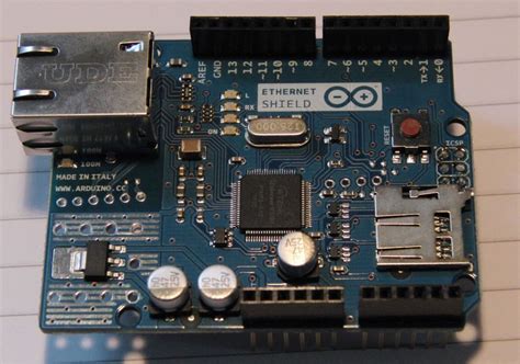 Using The Arduino Ethernet Shield With Amicus18 Joint Forum Project