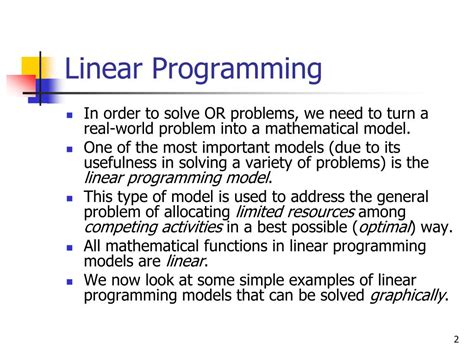 Ppt 456556 Introduction To Operations Research Powerpoint