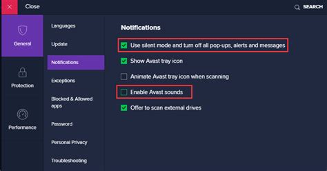 How To Stop Avast Popups Like Notifications And Alerts MiniTool Partition Wizard