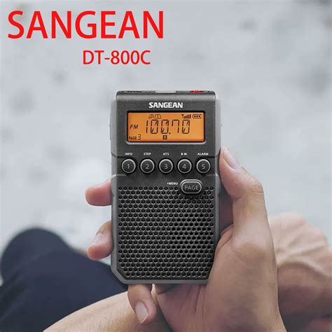 радиоприемник Sangean Dt 800c портативный Fm Am черное купить по низкой цене с доставкой в