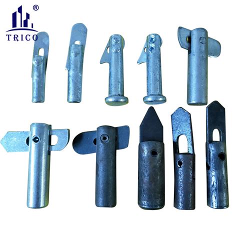 Galvanized H Frame Scaffolding Accessories Lock Pin Cross Brace And Joint Pin Scaffolding Lock