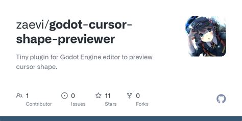 github zaevi godot cursor shape previewer tiny plugin for godot