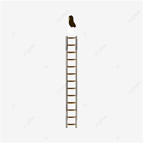 간단 한 손 일러스트 으로 사다리 위의 여자 투명 소 재 를 그리다 인간 요소 소녀 장식원소 Png 일러스트 및 Psd 이미지 무료 다운로드 Pngtree