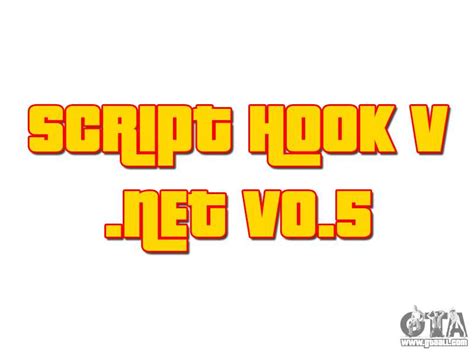 Script Hook V Net V05 For Gta 5