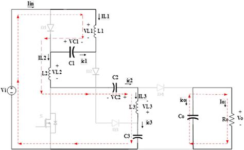 Equivalent Circuit Of The Proposed Converter In Third Mode At Download Scientific Diagram
